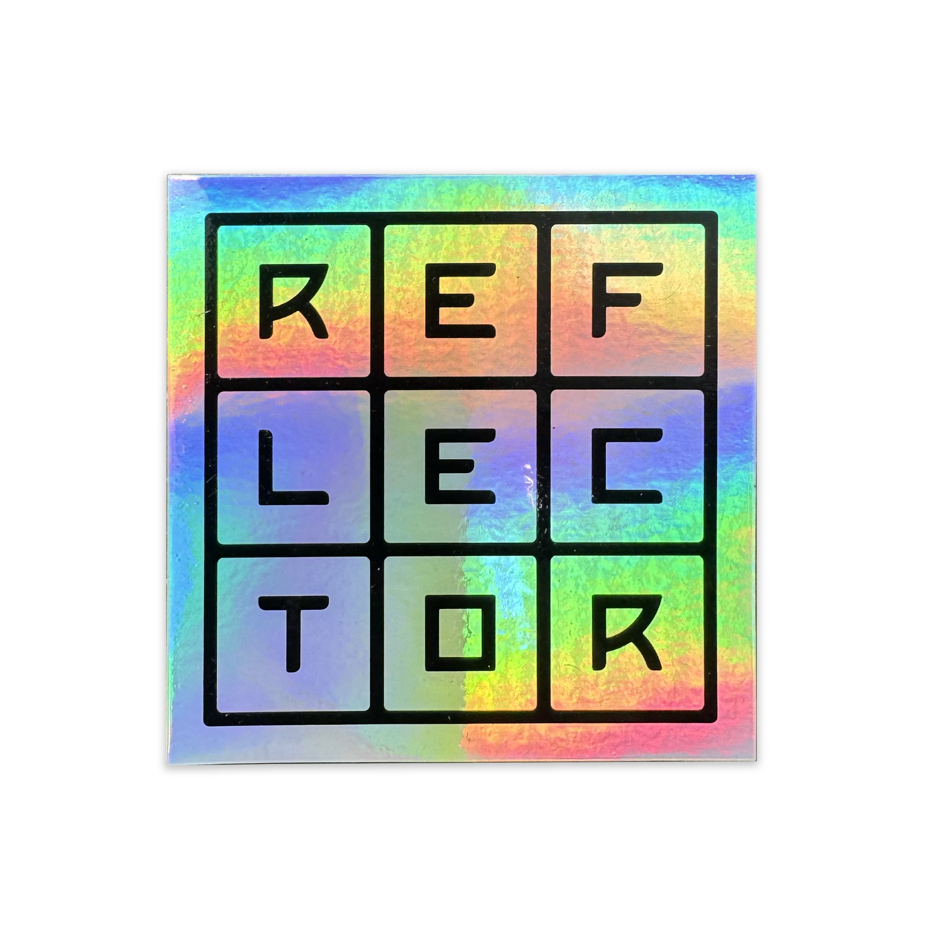 Reflector Letters Sticker – The Daniel Donato Store